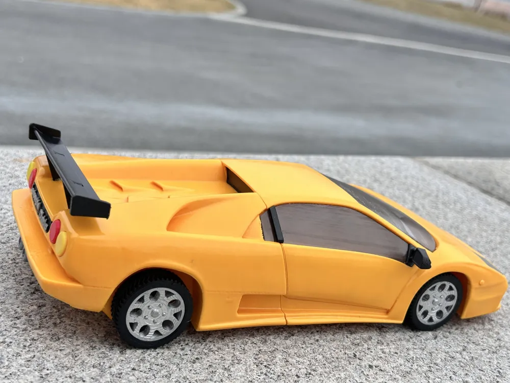 Historic Car Lamborghini Diablo Supercar - Static Version - Free 3D ...