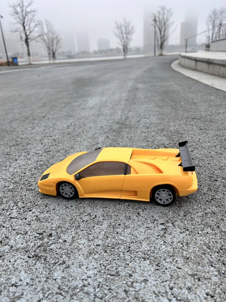 Historic Car Lamborghini Diablo Supercar - Static Version - Free 3D ...