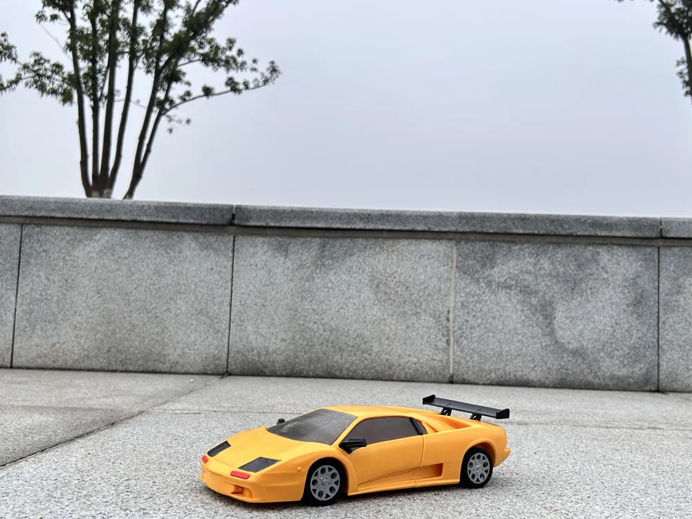 Historic Car Lamborghini Diablo Supercar - Static Version - Free 3D ...