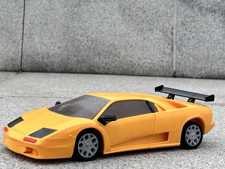 Historic Car Lamborghini Diablo Supercar - Static Version - Free 3D ...
