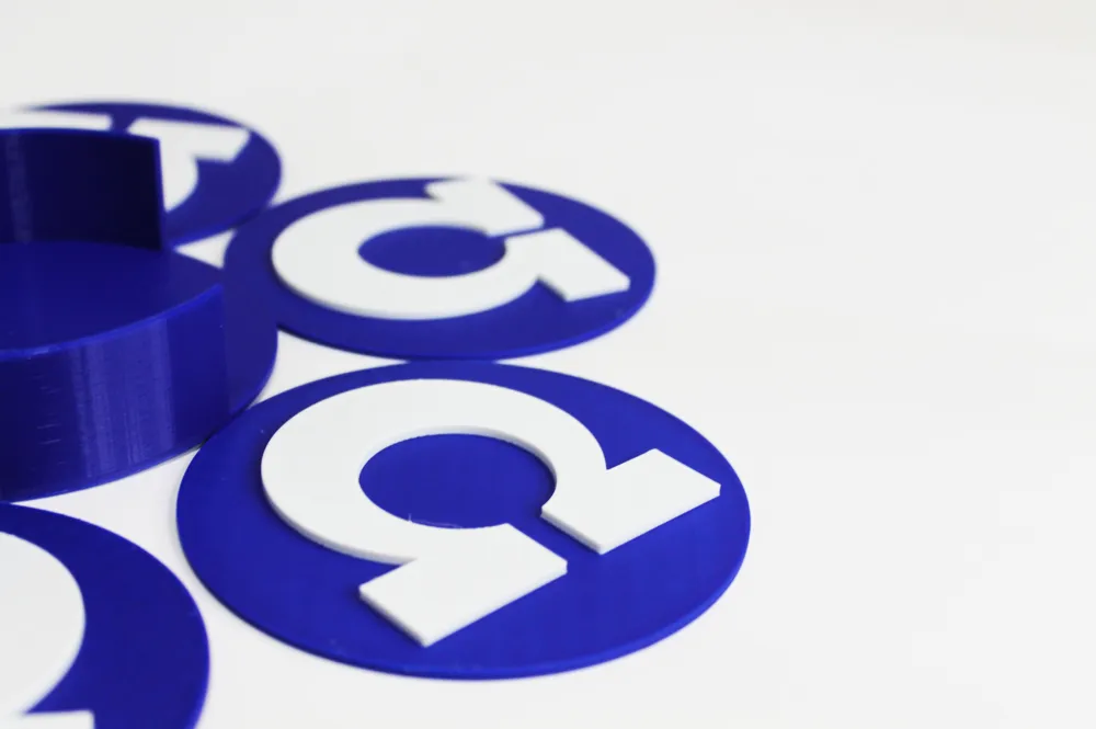 Ultramarines coaster - Free 3D Print Model - MakerWorld