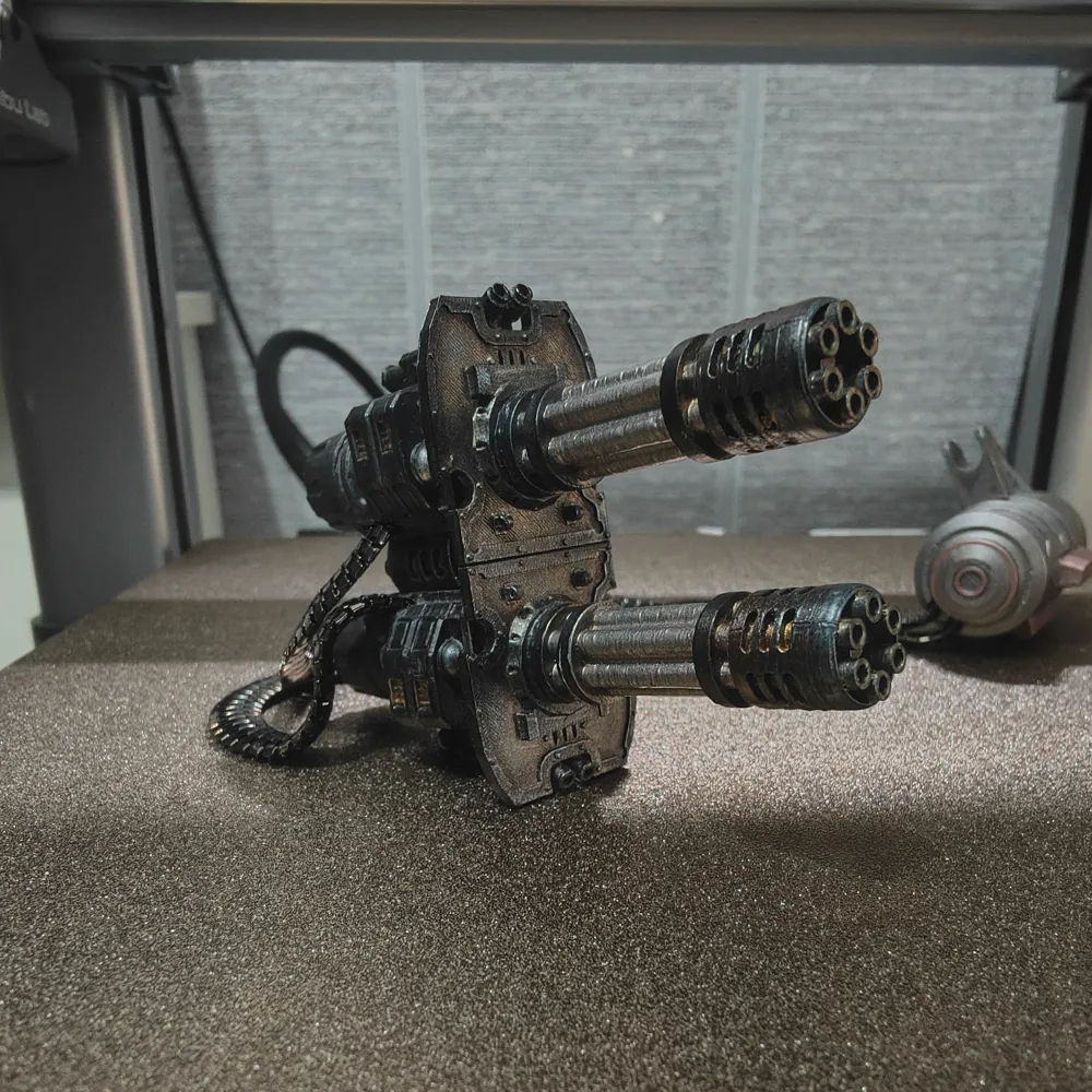 Duel Gatling Gun by Aidyfid - MakerWorld