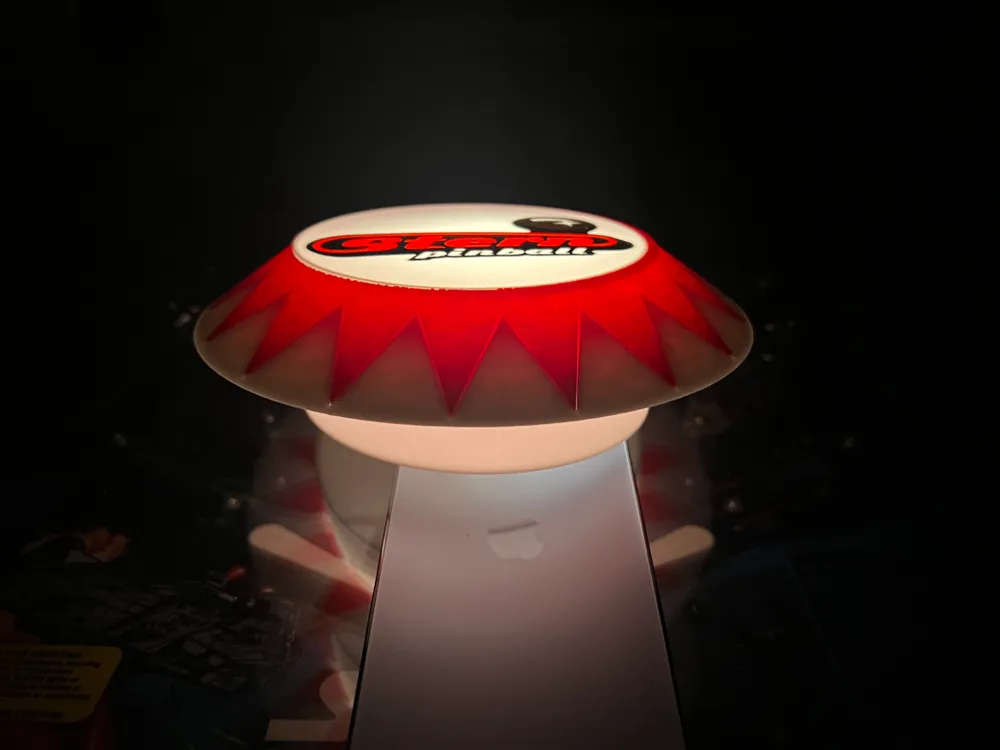Stern Pinball Bumper Lightbox / Lamp by Richie Rich Richie Rich ...