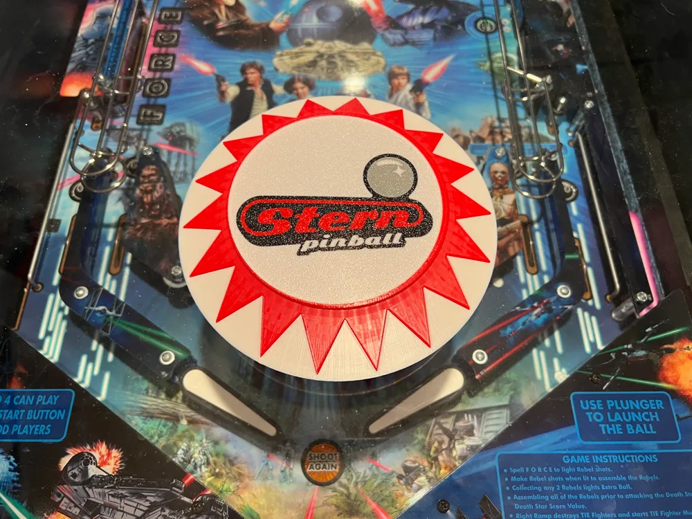 Stern Pinball Pop Bumper Lightbox / Lamp by Richie Rich Richie Rich ...