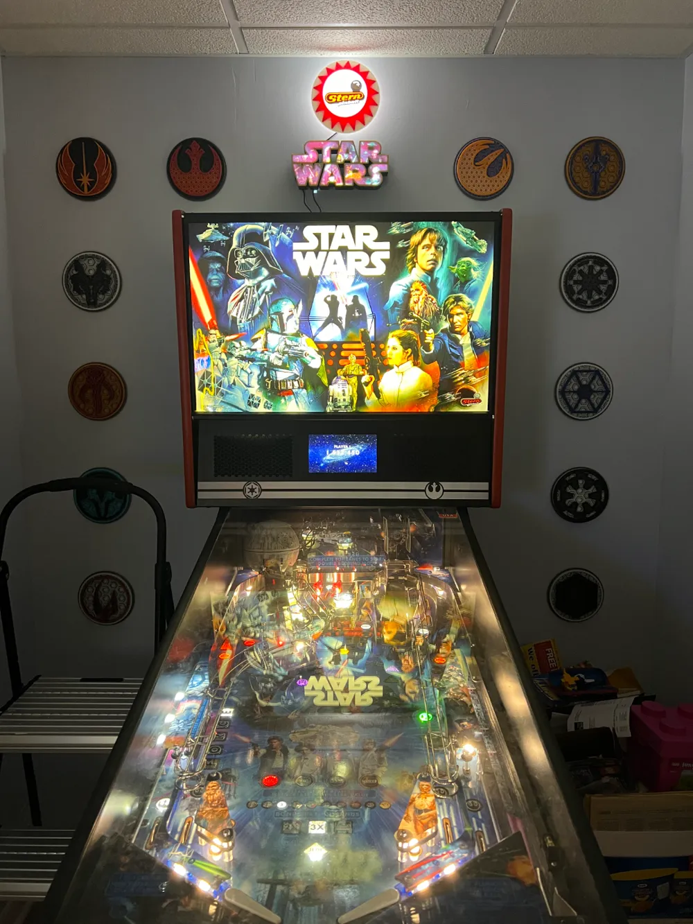 Stern Pinball Pop Bumper Lightbox / Lamp by Richie Rich Richie Rich ...