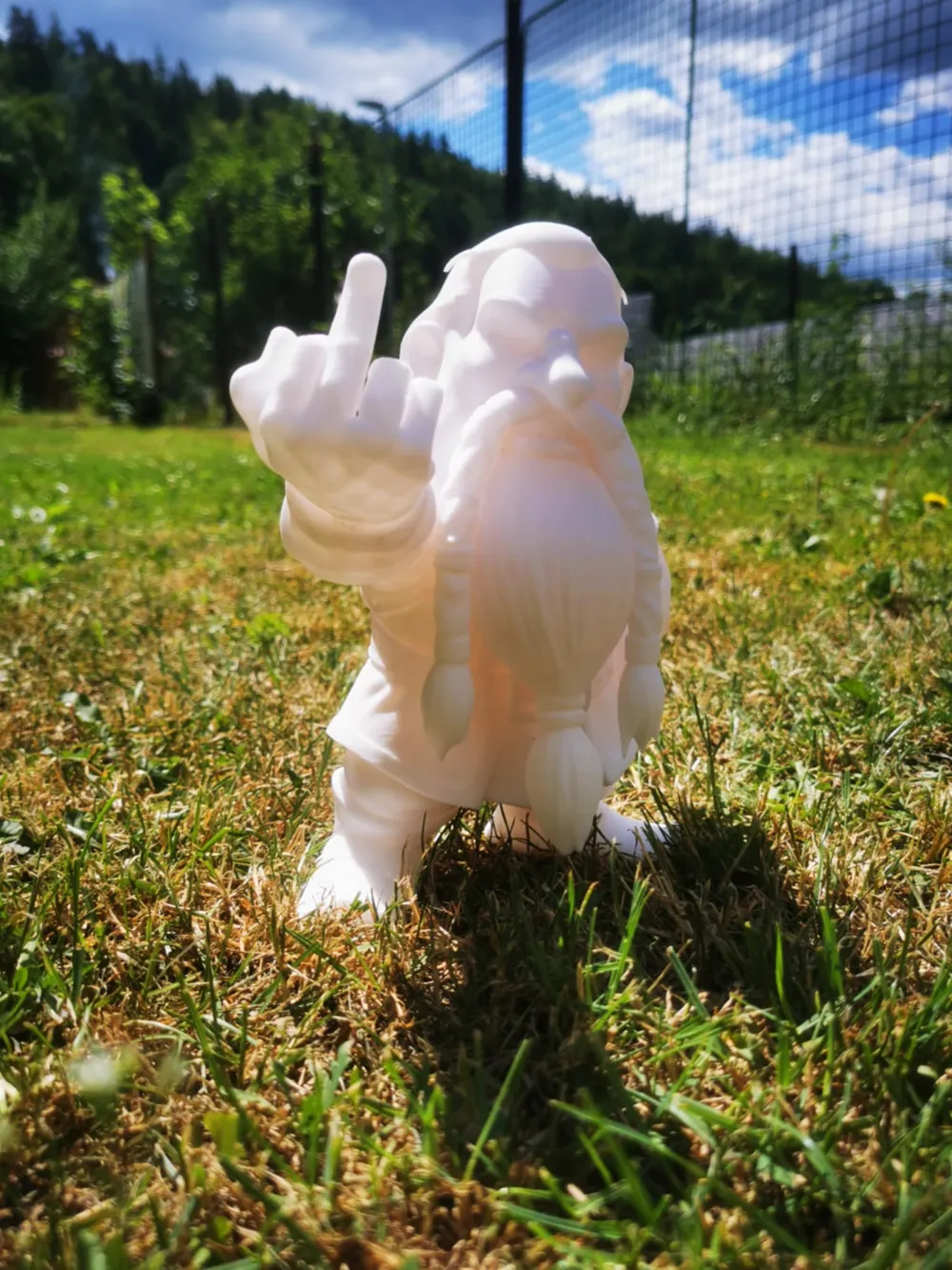 The Defiant Dwarf: Classic finger Salute by 3dPrintHubZone MakerWorld ...
