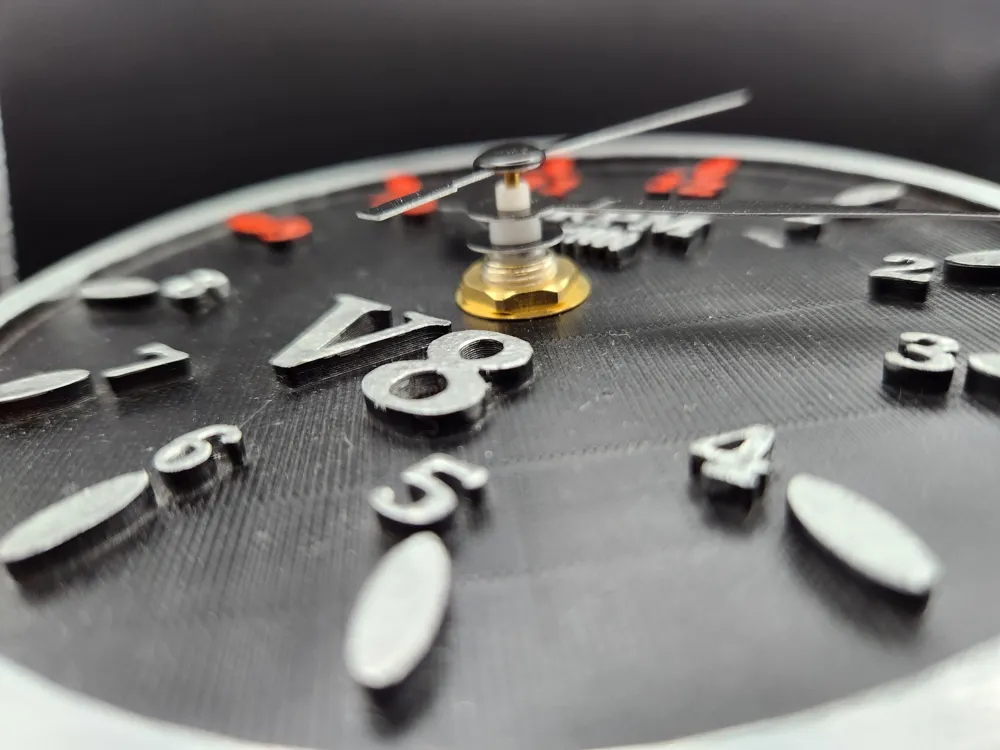 Retro V8 Tachometer Style Clock by HobbyBrosMakerWorld: Download Free ...