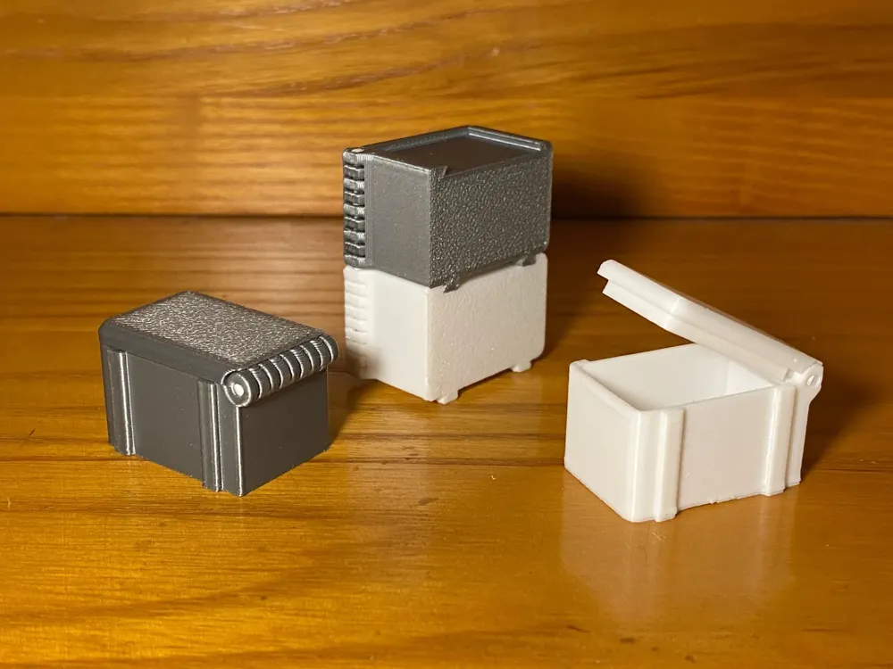 Modular Storage Box, Mini Pill Box, One-piece Storage Box, Accessory ...