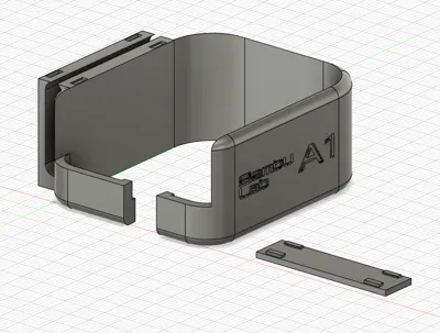 A1 PTFE Tube Holder Organizer by o.vonhofe - MakerWorld