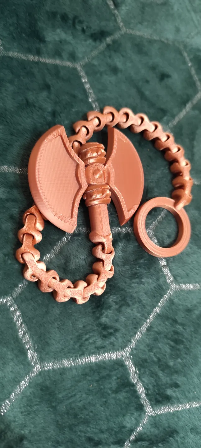 spinner axe flexi by Wisniadruk3D MakerWorld: Download Free 3D Models