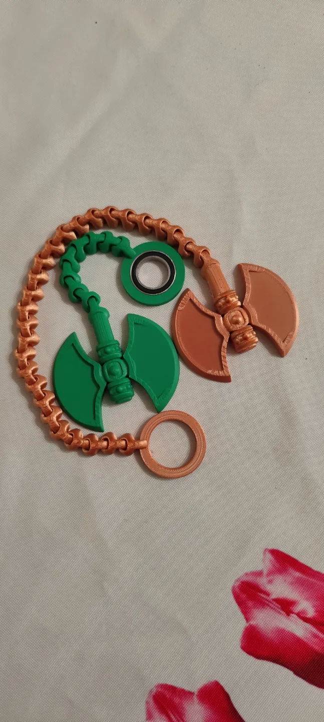 spinner axe flexi by Wisniadruk3D MakerWorld: Download Free 3D Models