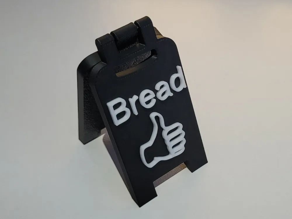 Bread Thumbs up Sign by Toast MakerWorld: Download Free 3D Models