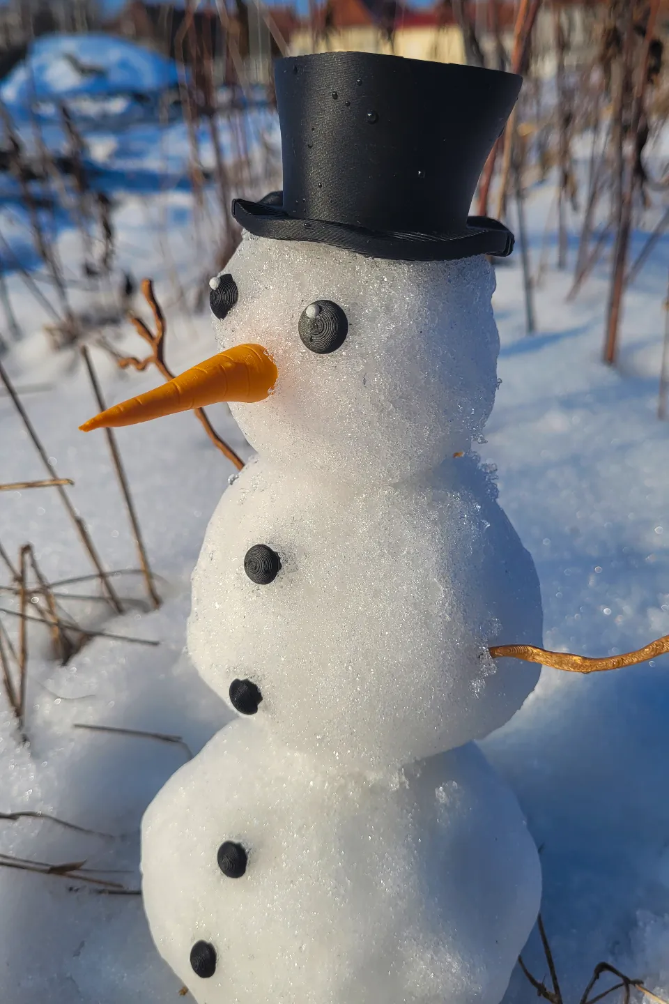 Mini Snowman Building Kit Ver.2 by Łukasz - MakerWorld
