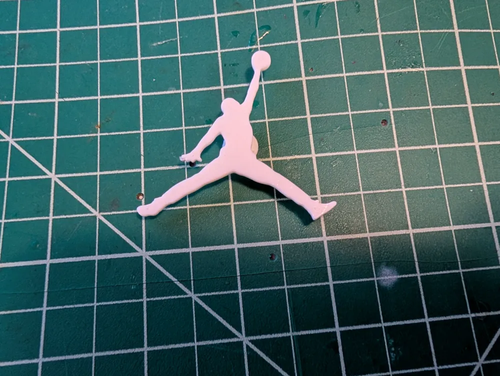 Jordan Logo Croc Shoe Charm (Jibbitz) by sidbarret007 MakerWorld ...