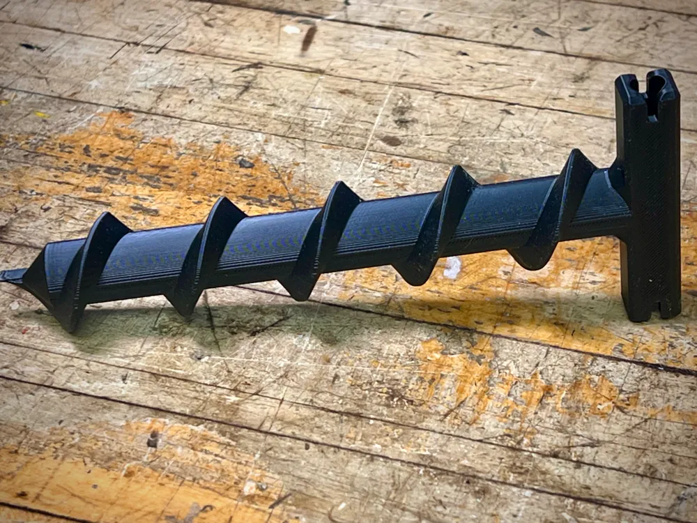 Tent Stake (Screw In) - Free 3D Print Model - MakerWorld