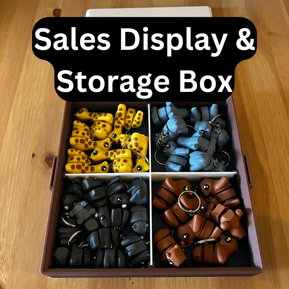 Sales Display & Storage Box - Free 3D Print Model - MakerWorld