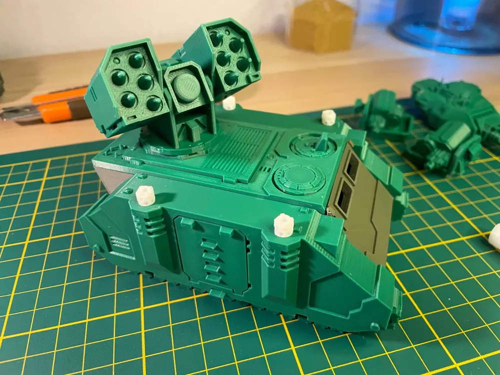 Whirlwind Rhino conversion Space Marine 40k by Wargame Terrain Print ...