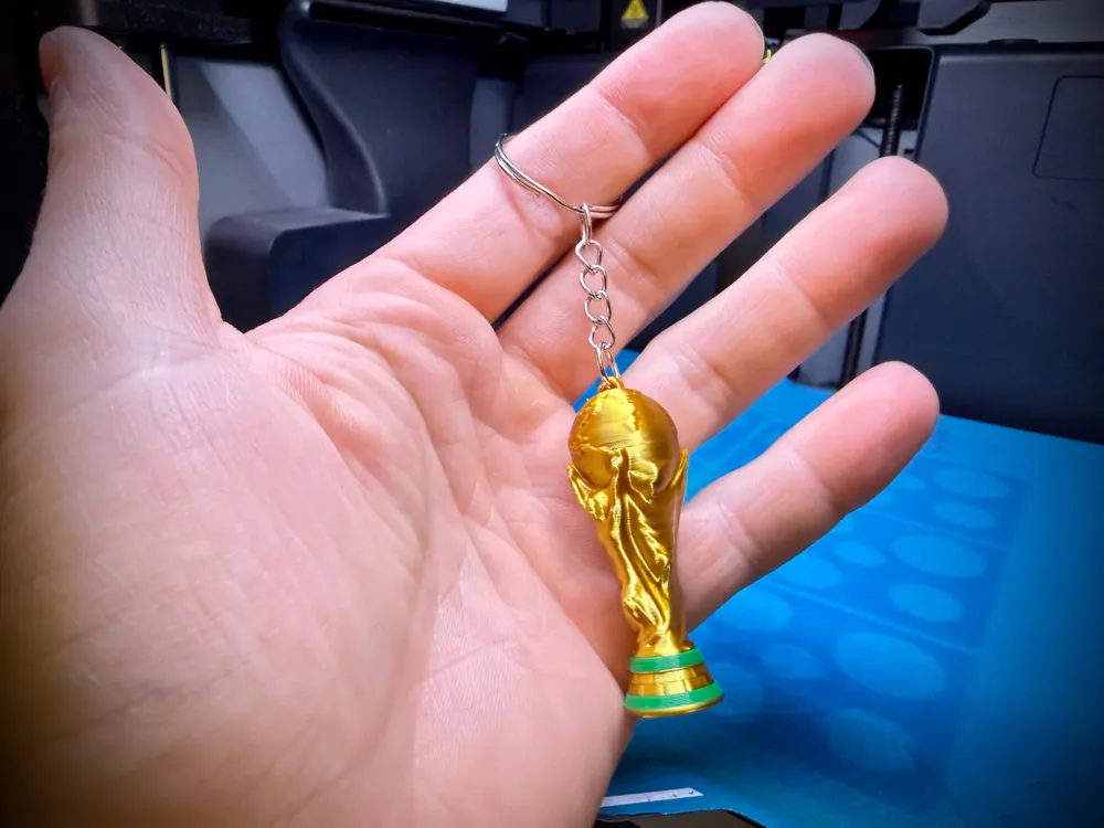 FIFA World Cup 2026 Keychain Fast Print - Free 3D Print Model - MakerWorld