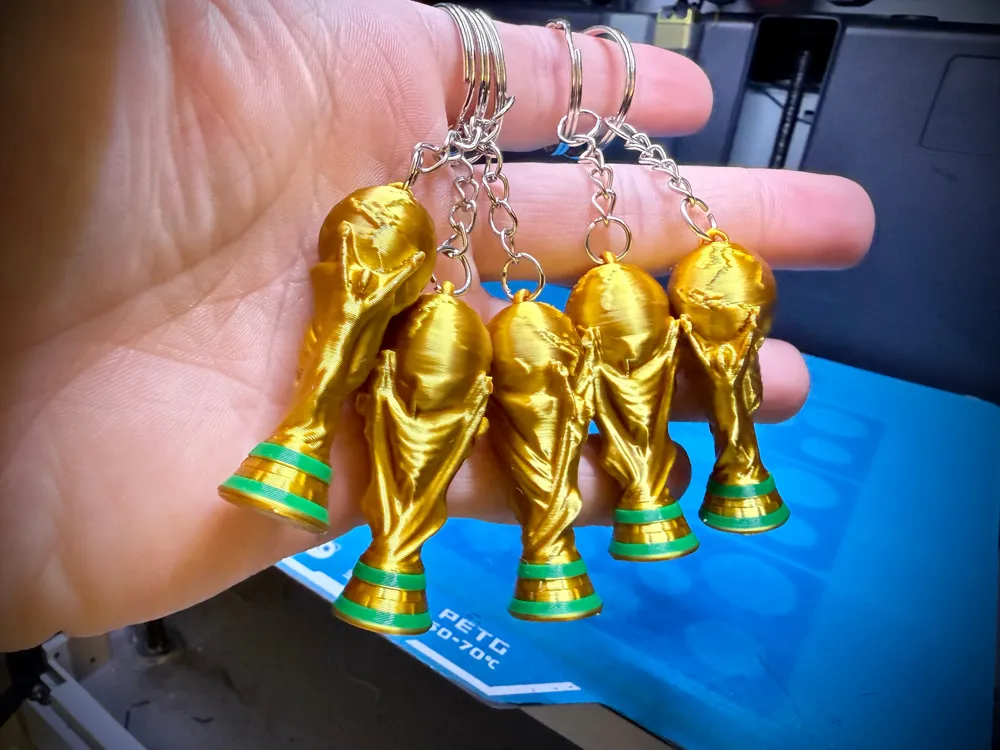 FIFA World Cup 2026 Keychain Fast Print - Free 3D Print Model - MakerWorld