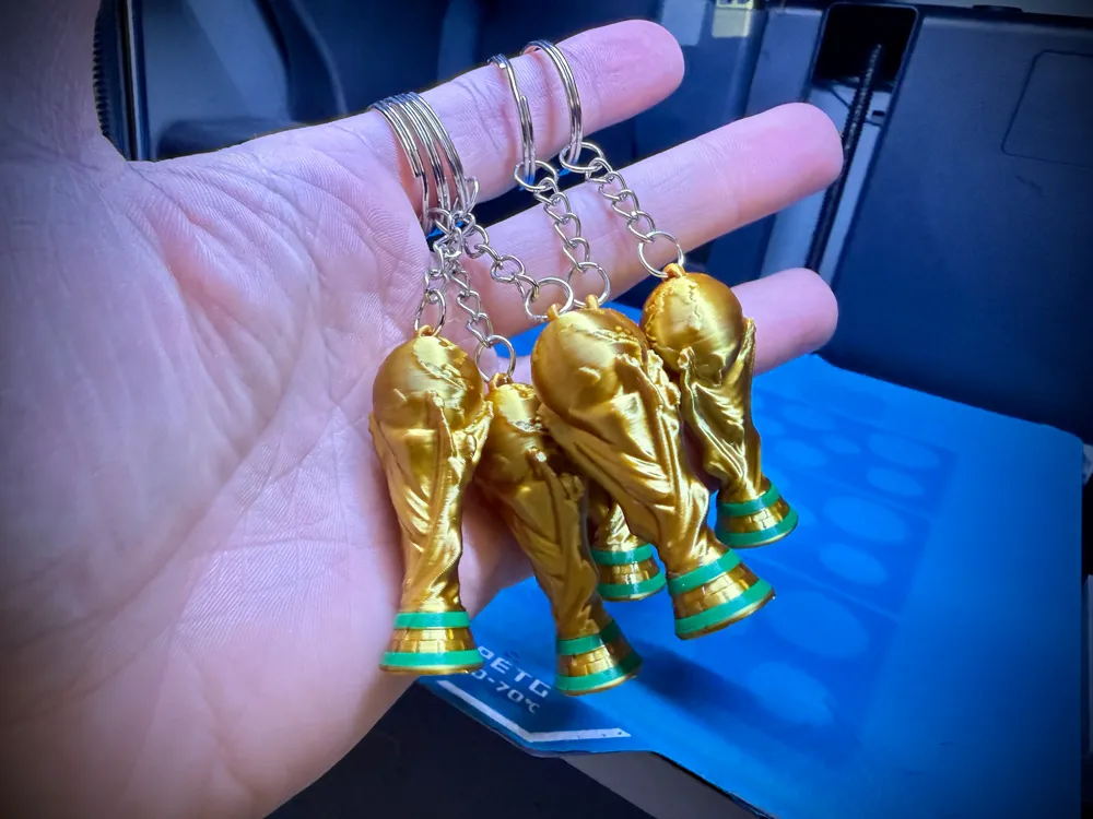 FIFA World Cup 2026 Keychain Fast Print - Free 3D Print Model - MakerWorld