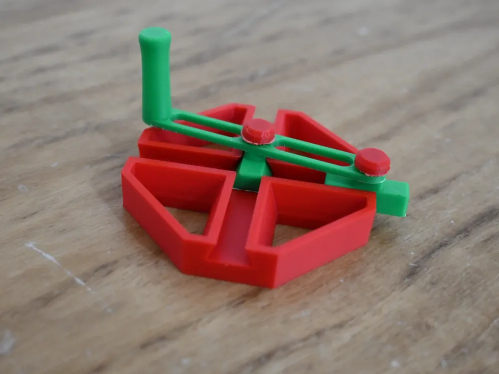 Trammel of Archimedes fidget - Free 3D Print Model - MakerWorld