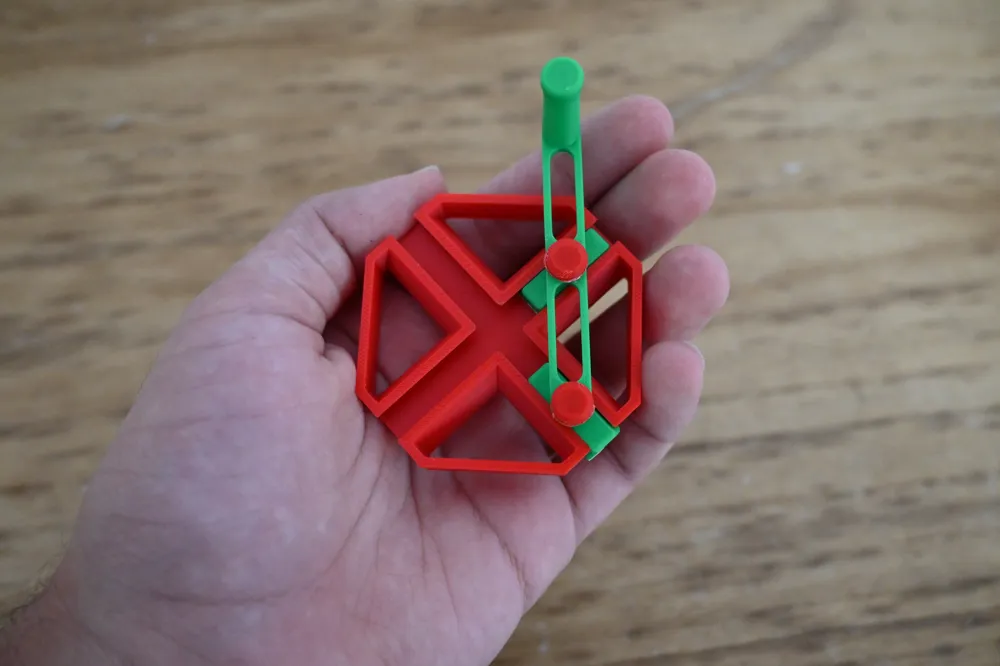 Trammel of Archimedes fidget - Free 3D Print Model - MakerWorld