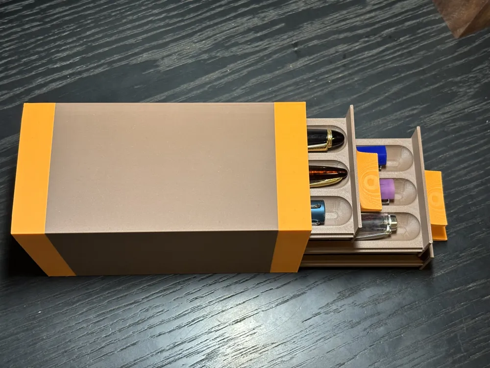 Fountain Pen Box - Free 3D Print Model - MakerWorld