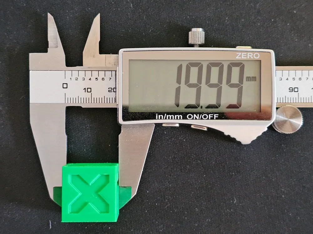 PrecisionEdge Calibration Cube by AU3D - MakerWorld