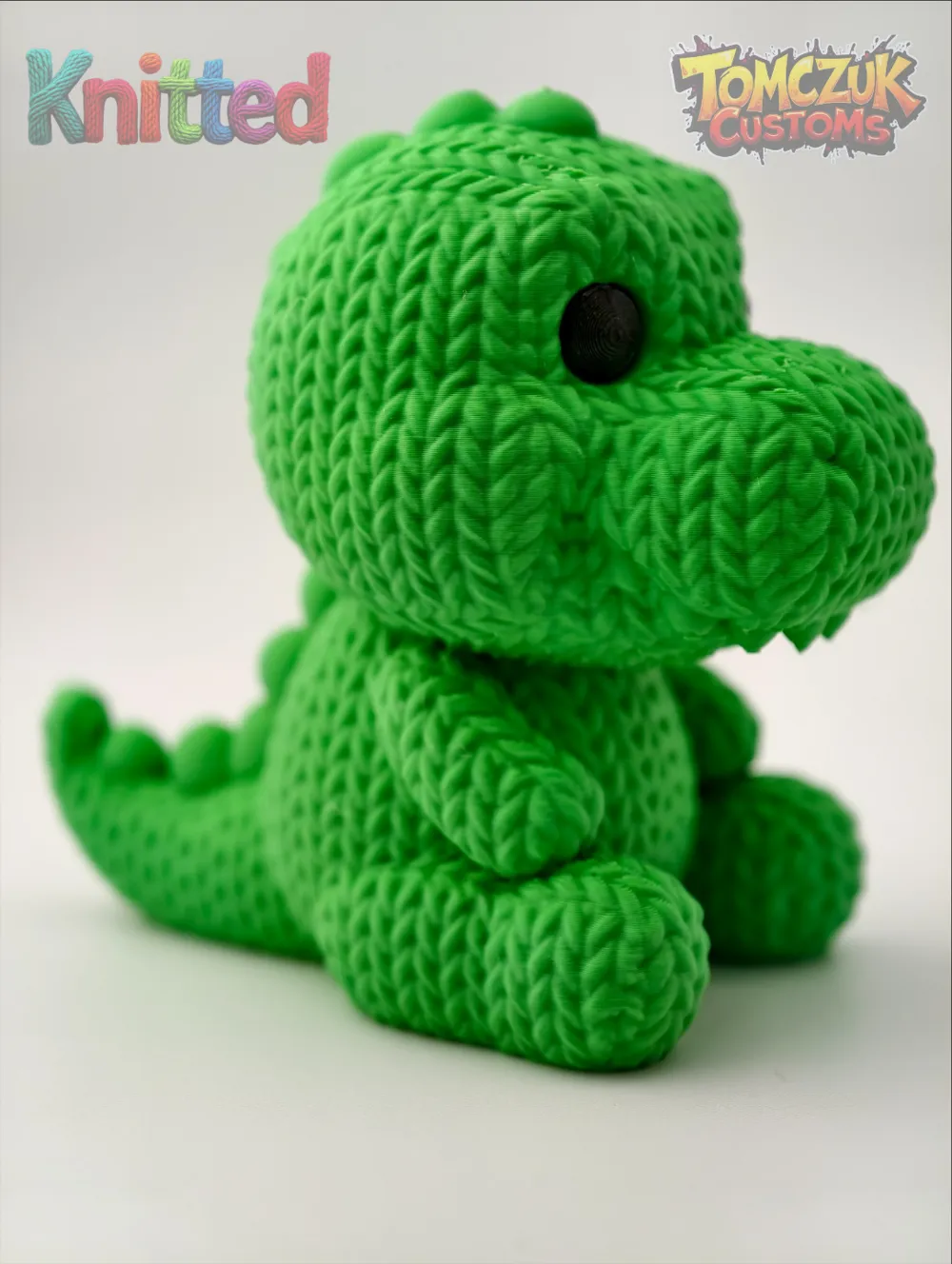 Knitted Crocodile – Smiling and Soft! - Free 3D Print Model - MakerWorld