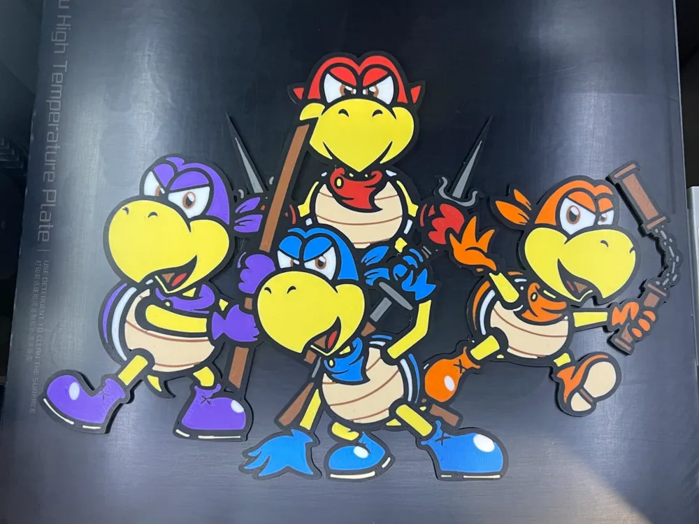 TMNT Koopa Troopa's by DarkLink - MakerWorld