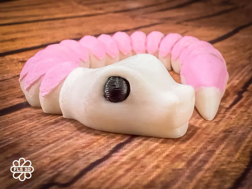 Flexi Snake 01 - Free 3D Print Model - MakerWorld