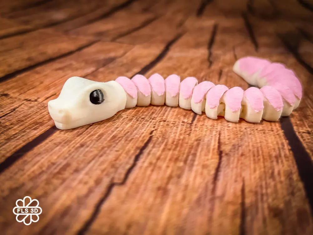 Flexi Snake 01 by FLS3D MakerWorld: Download Free 3D Models