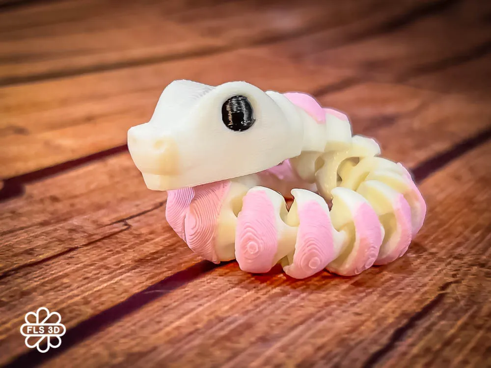 Flexi Snake 01 - Free 3D Print Model - MakerWorld