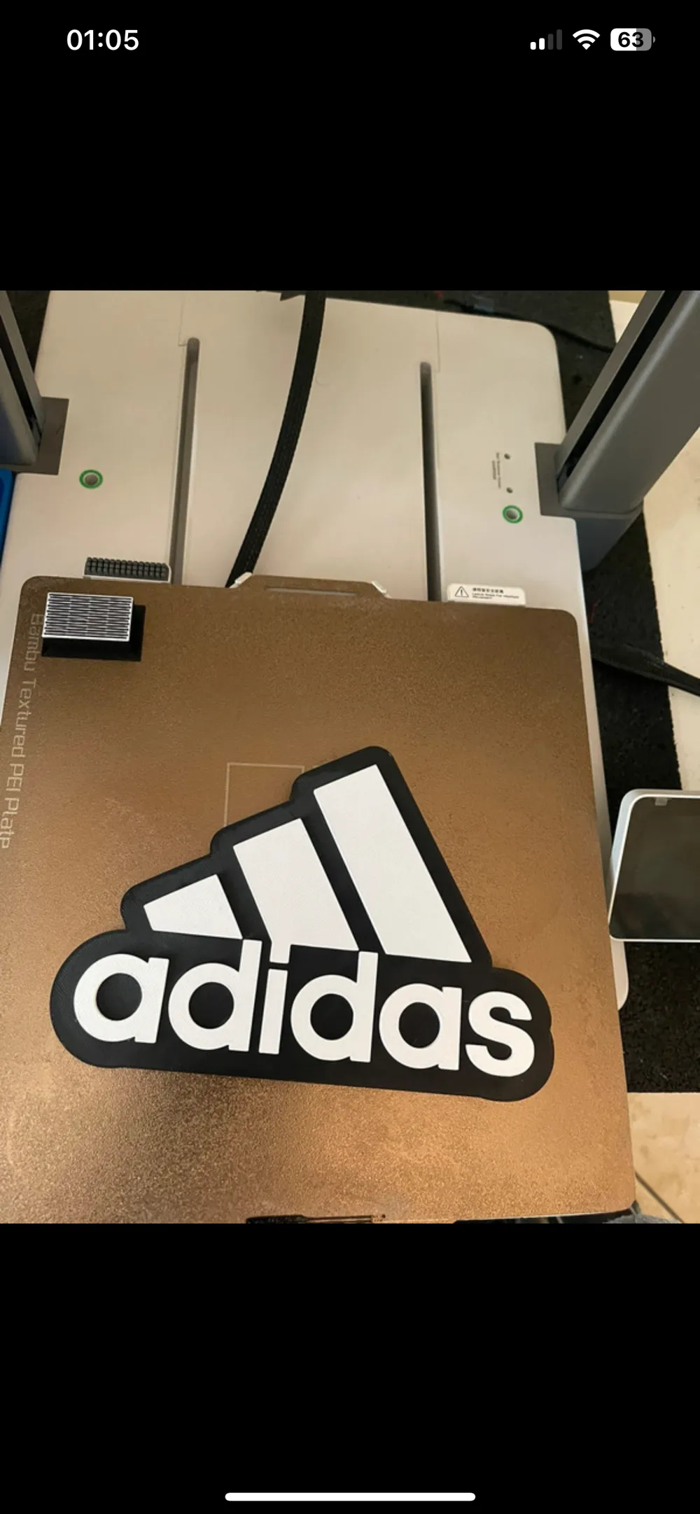 Logo ADIDAS 3D by 3DGAP MakerWorld: Download Free 3D Models
