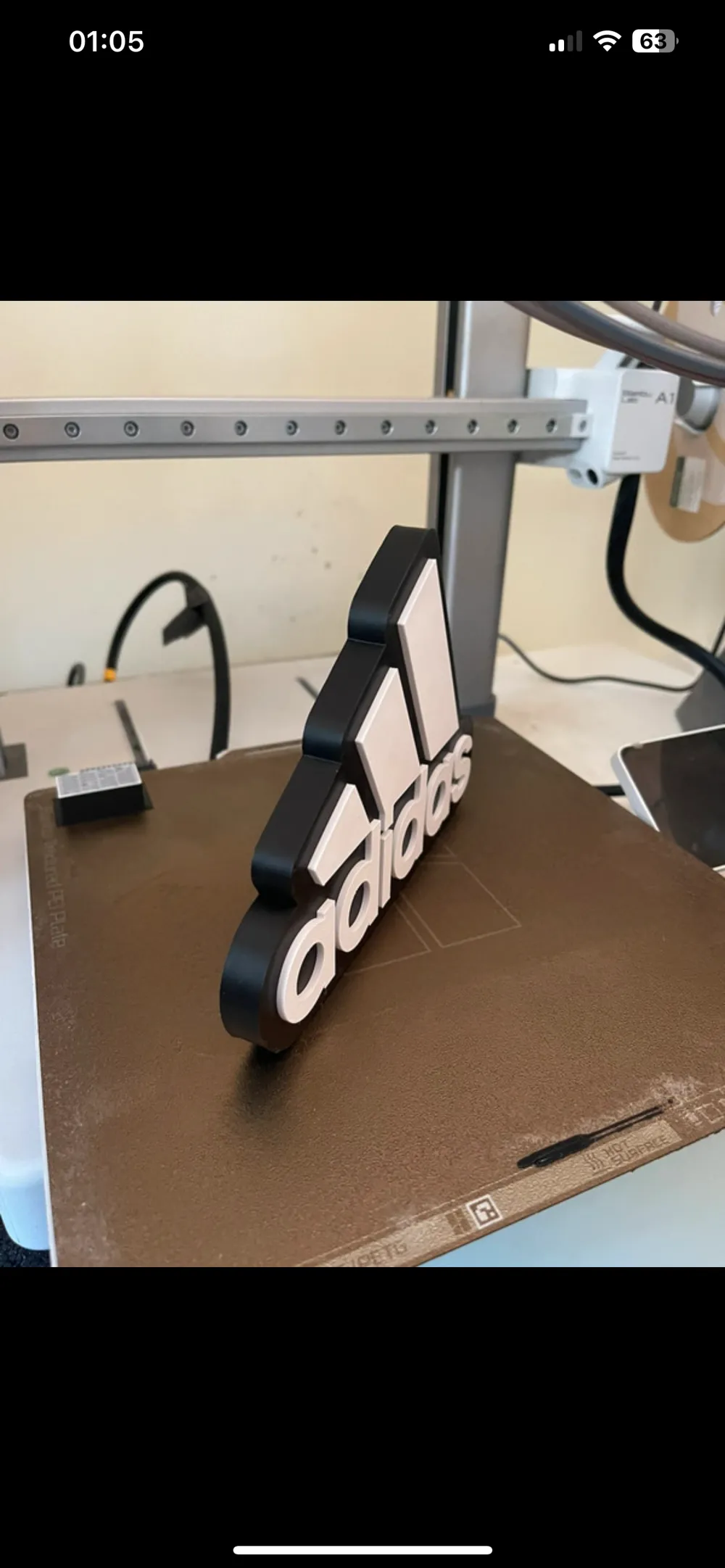 Logo ADIDAS 3D by 3DGAP MakerWorld: Download Free 3D Models