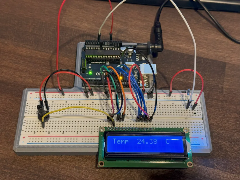 Arduino Uno And Breadboard Holder Lighter Version Remixed By Rax Makerworld 
