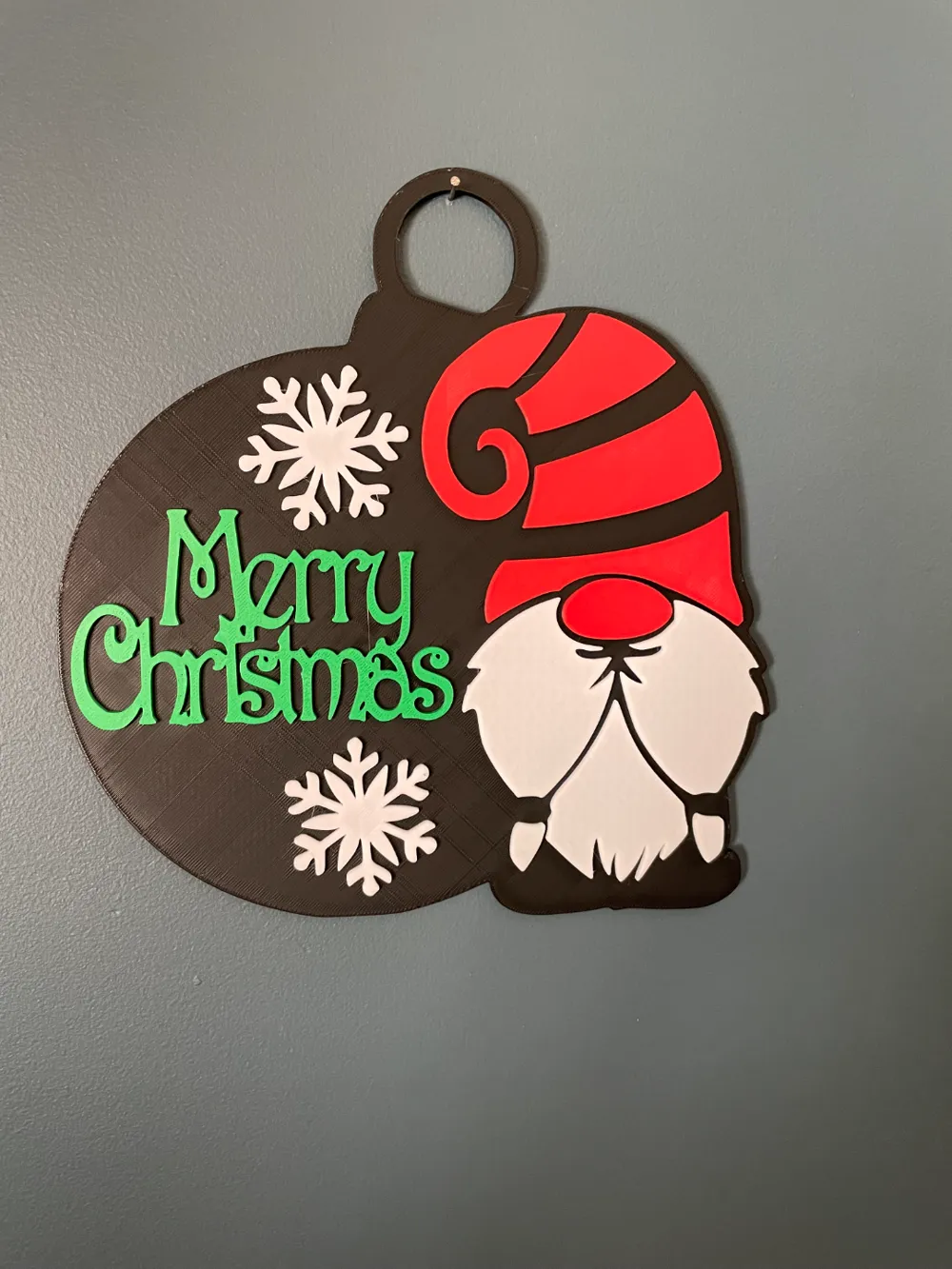 Merry Christmas Gnome by OnEdgethingies - MakerWorld
