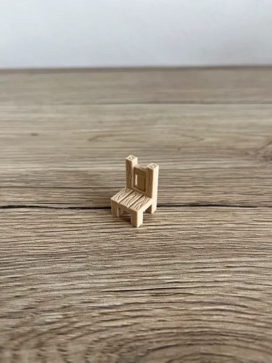 DnD wooden chair Remixed by TheWrogny - MakerWorld