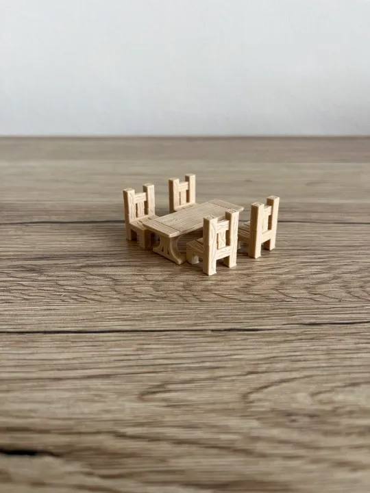 DnD wooden chair Remixed by TheWrogny - MakerWorld