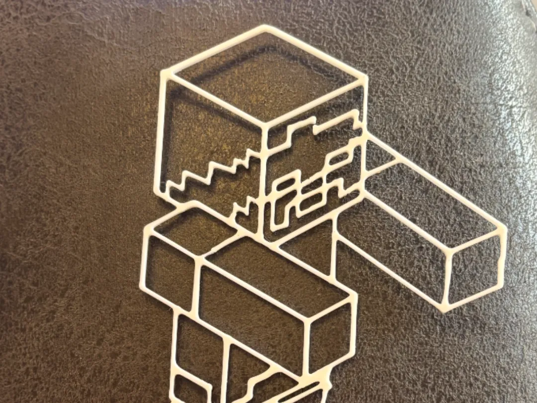 Zombie Block Style (Minecraft) Wall Art No AMS - Free 3D Print Model ...