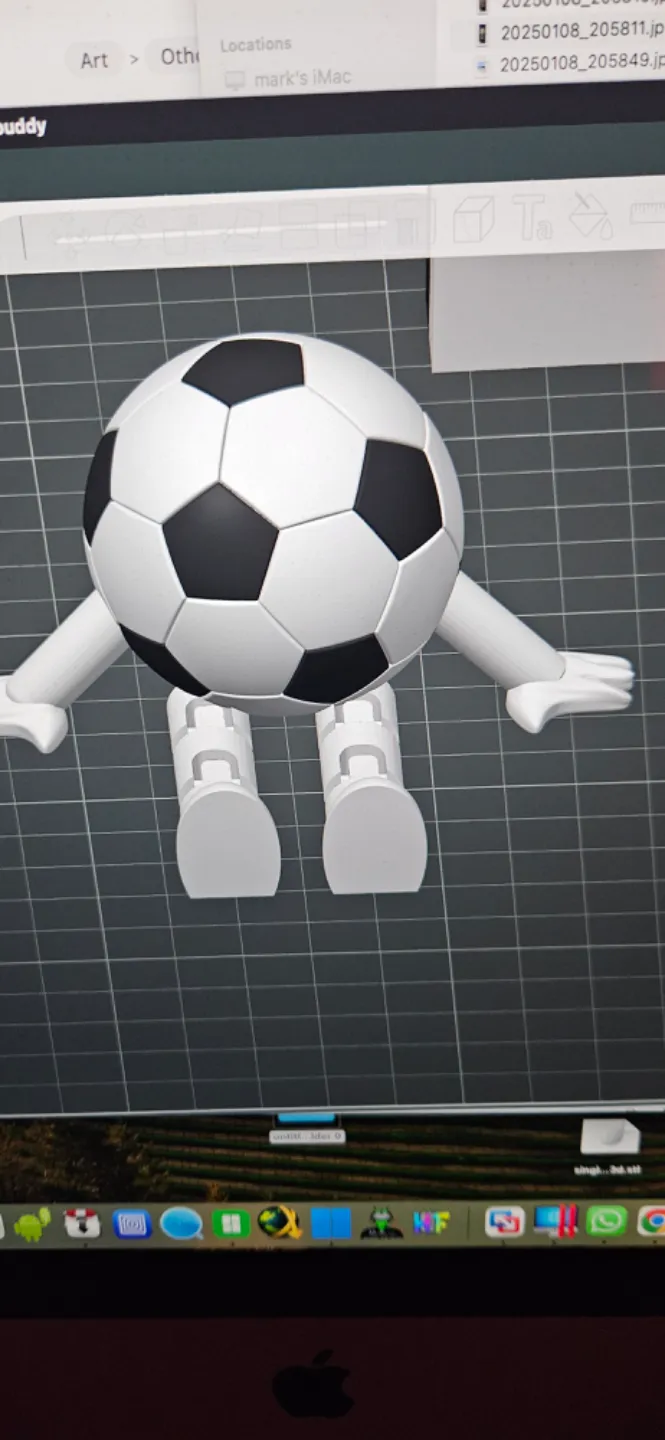 Football Buddy. Bring him home by Simple£D - MakerWorld