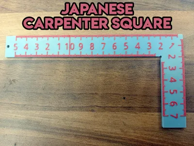 Carpenter framing square by jakub-k - MakerWorld