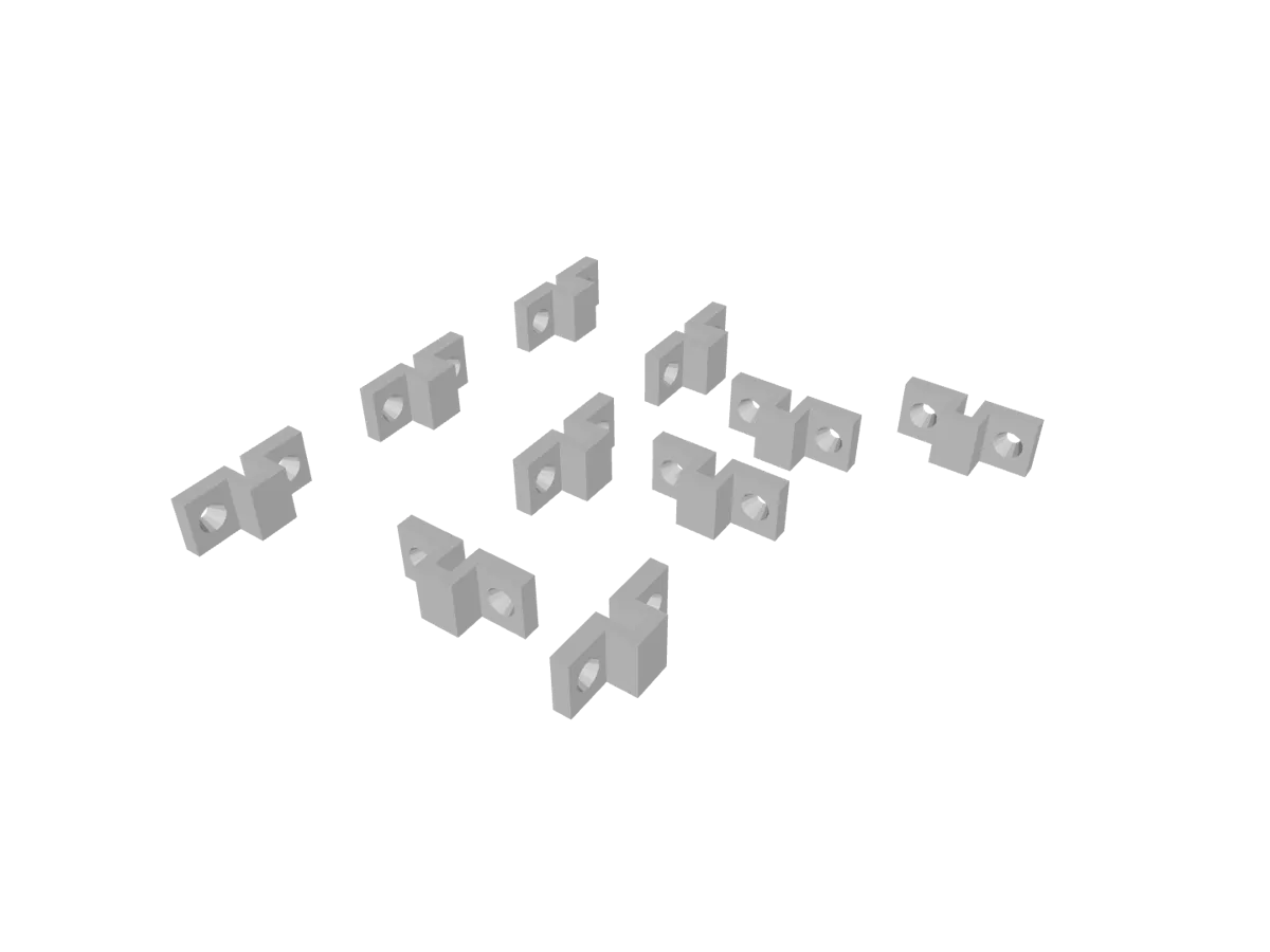 Double Bar Mat Fence 6 mm - Free 3D Print Model - MakerWorld