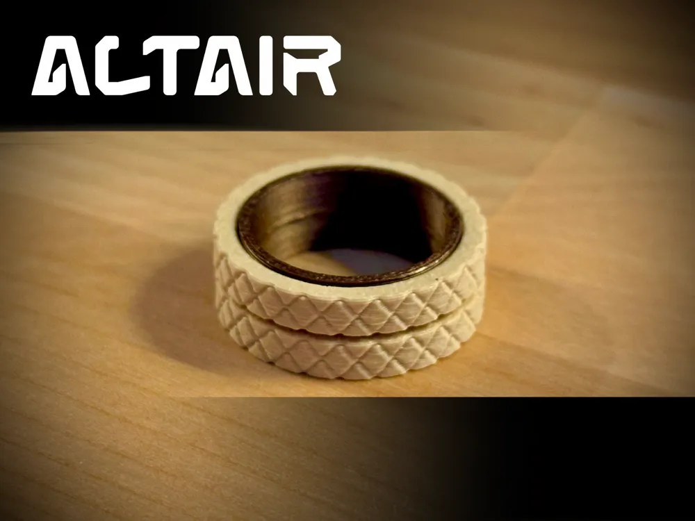 Dual Fidget Spinner Ring Collection - Free 3D Print Model - MakerWorld