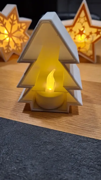 Christmas tree NO support print by Mick23 - MakerWorld