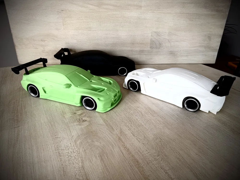BMW M4 GT3 EVO 1:16 Scale Large Model Car ! - Free 3D Print Model ...