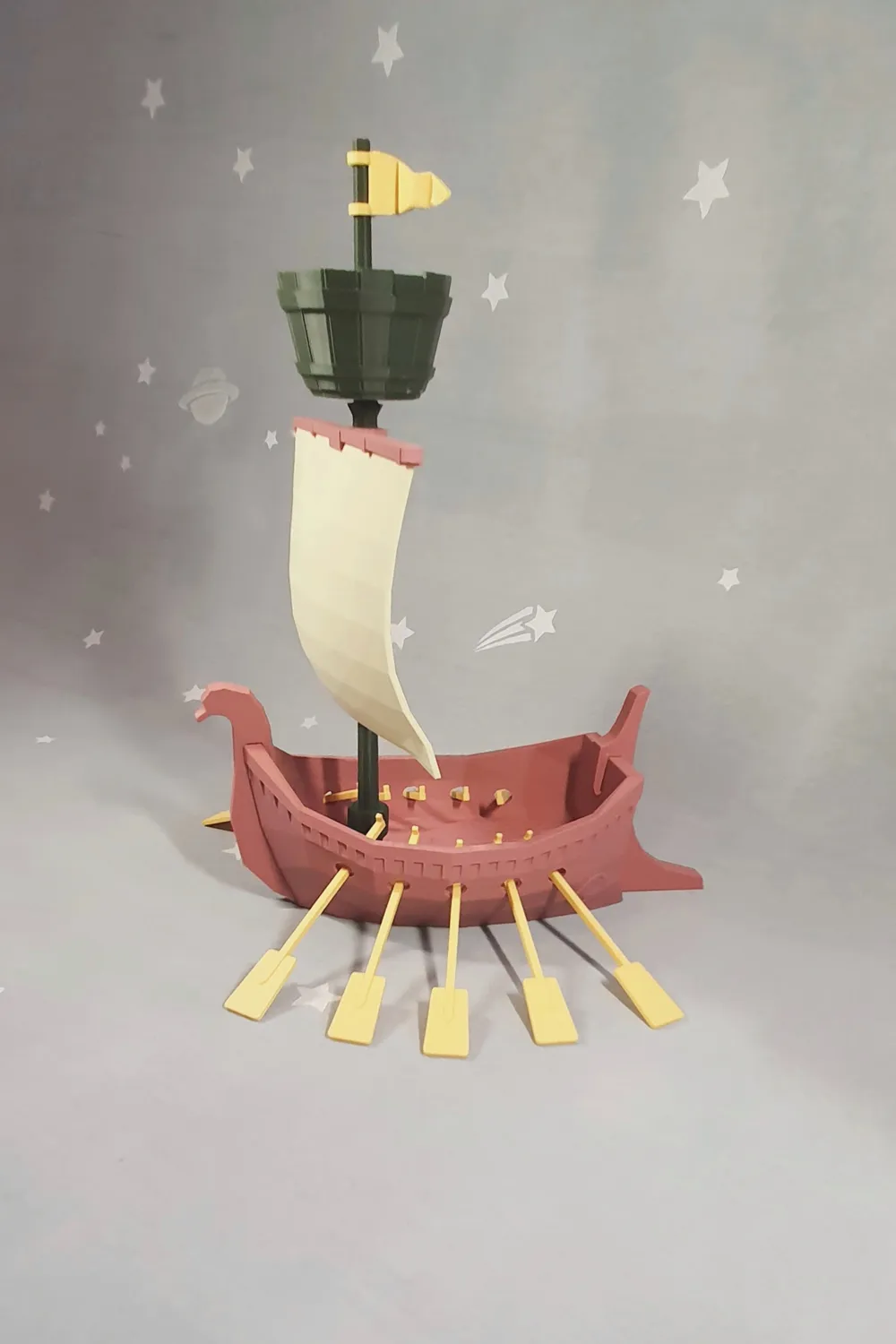 L'Odyssée d'Ulysse - Vaisseau grec ancien low poly par FoxyVerse ...
