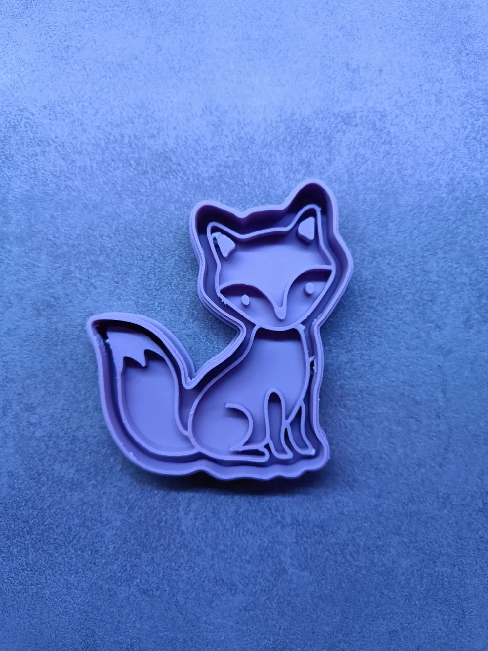 Cute fox cookie cutter by DžonSnou - MakerWorld