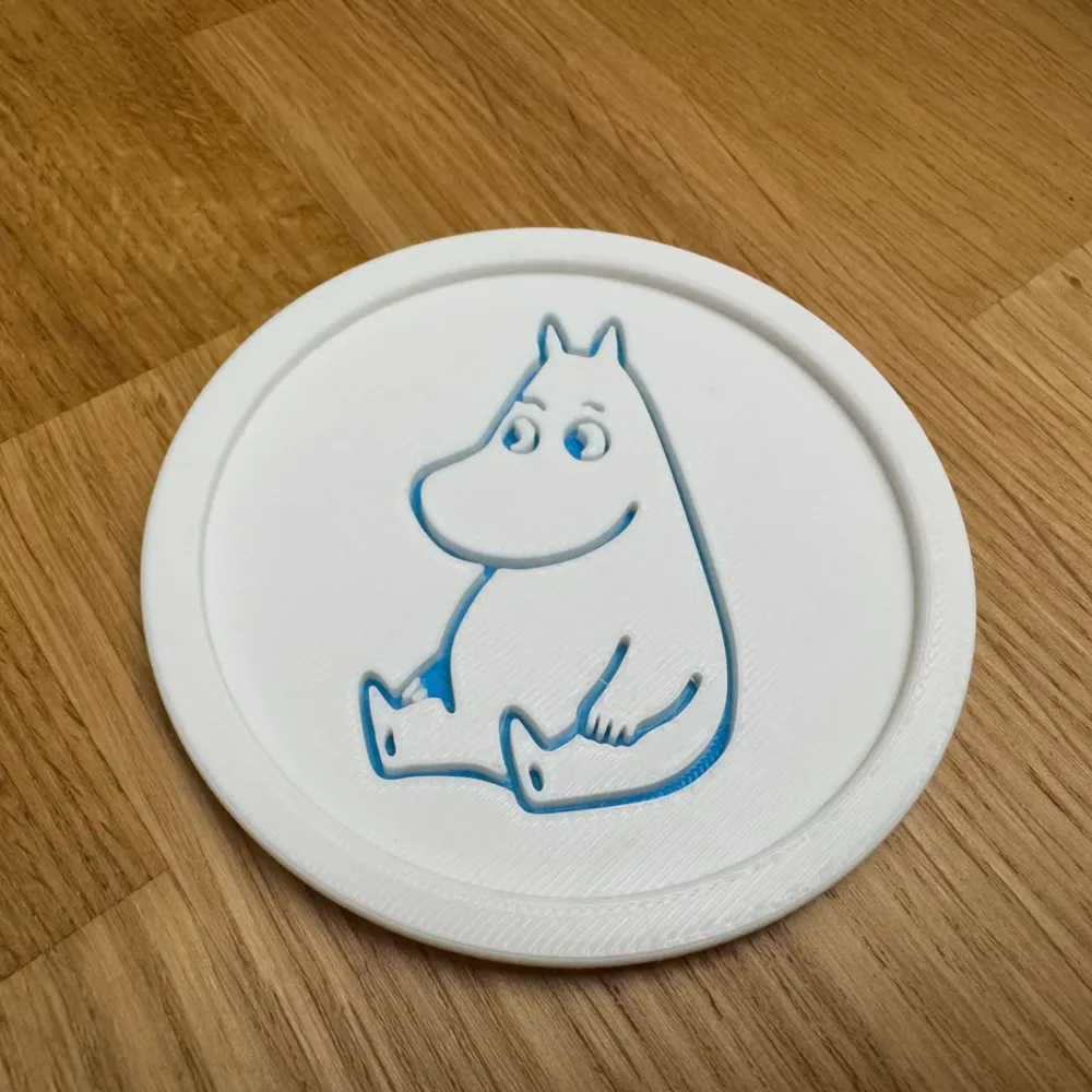 Moomin Mug Disc (Cover and stackable) Remixed by Ronnie André Bjørvik ...