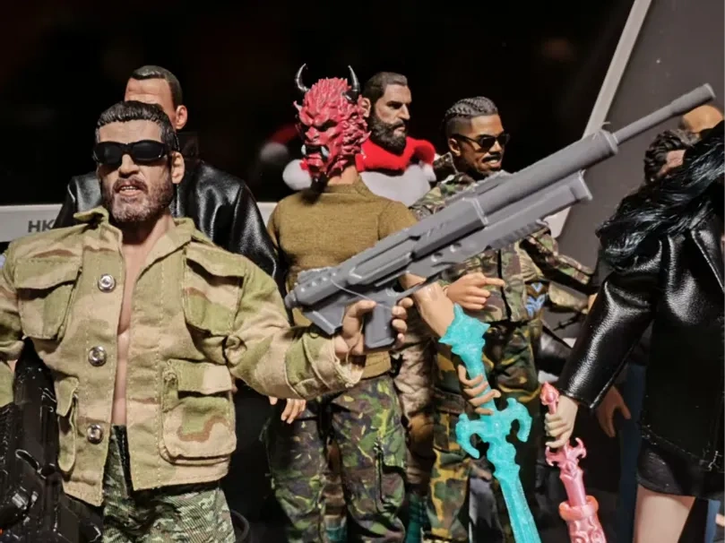 1:6 Scale Figure Weapon - Sci-Fi Rifle by 熊小猫 MakerWorld: Download Free ...